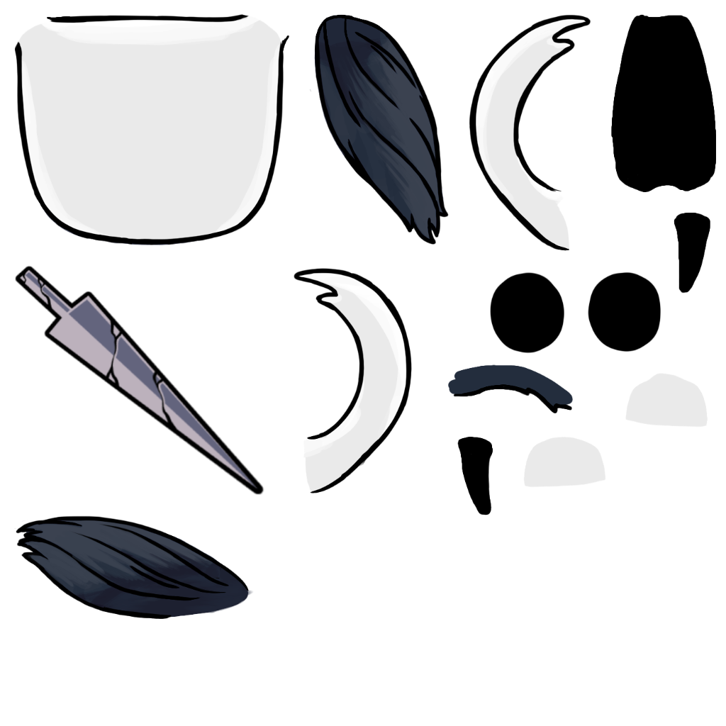 Hollow Knight Live2D rigged model - Wynn Charmer - BOOTH