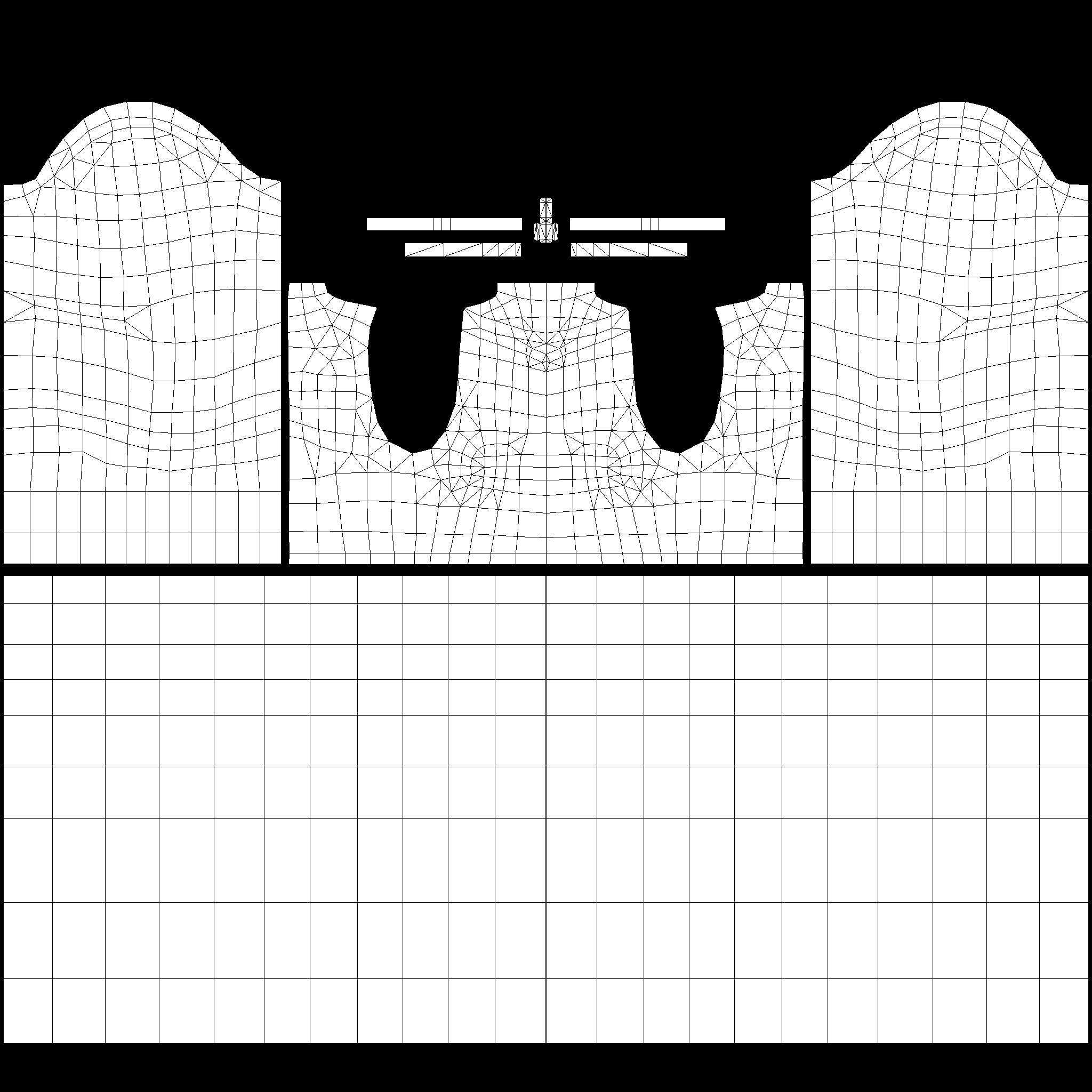 VRoid Studio Templates: Grids - deac - BOOTH