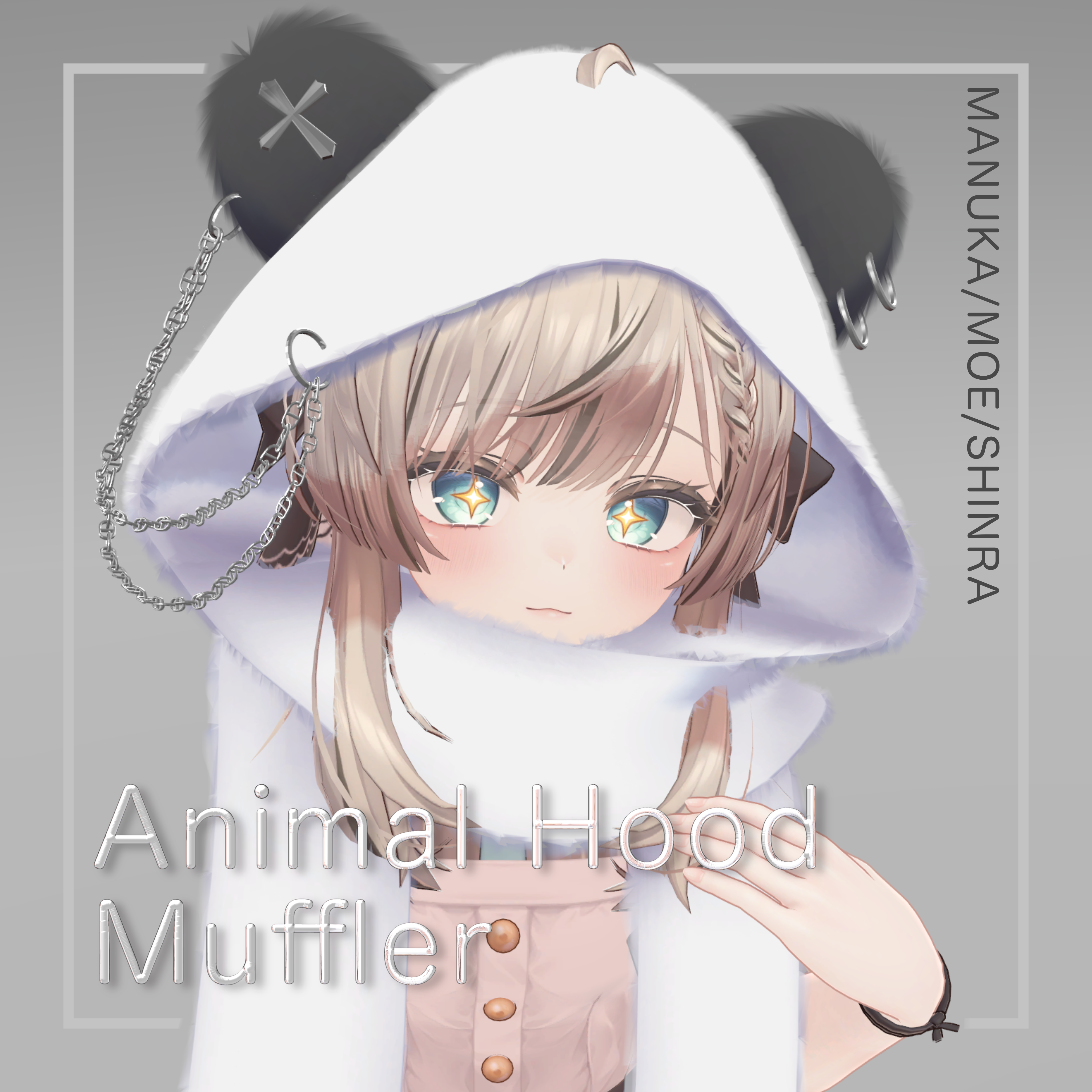 Animal Hood Muffler - U-NU - BOOTH