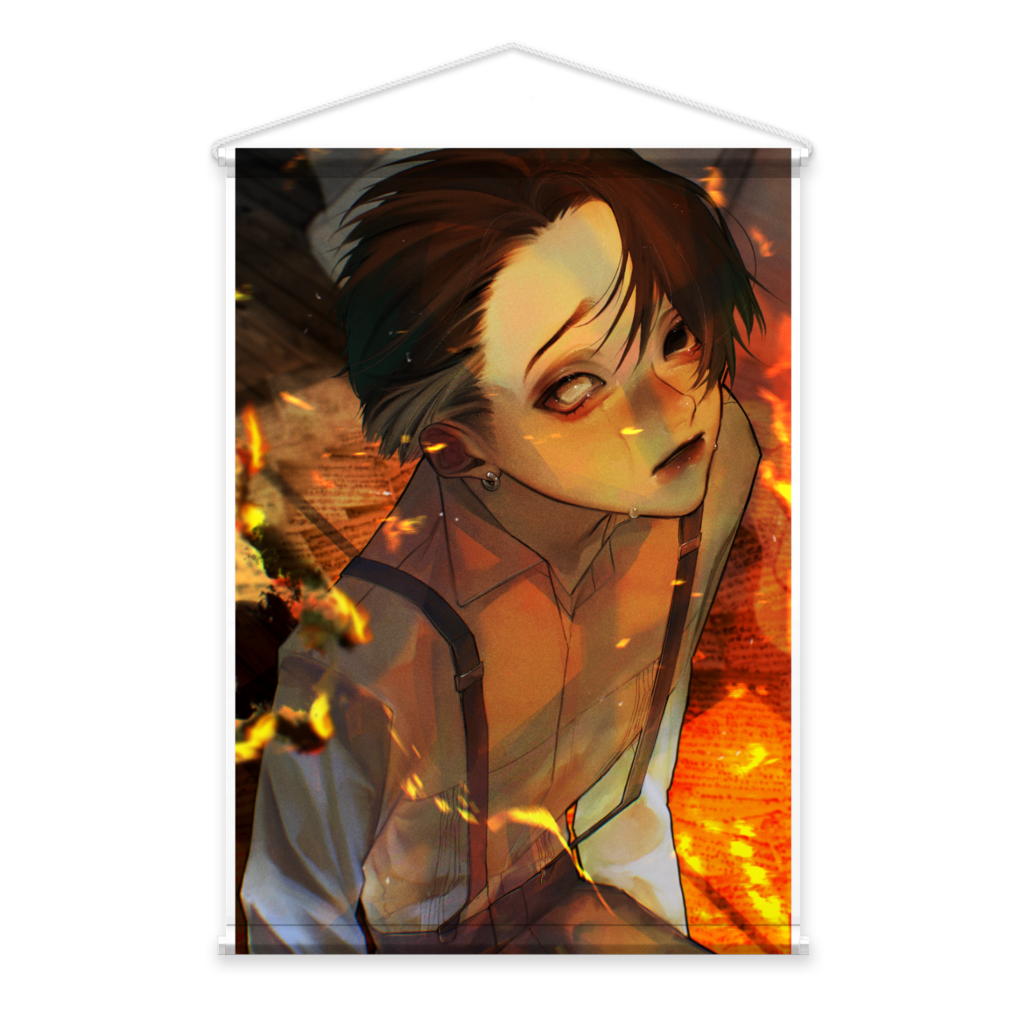 創作[エリー・マクスウェル]タペストリー - 傘原イジ - BOOTH