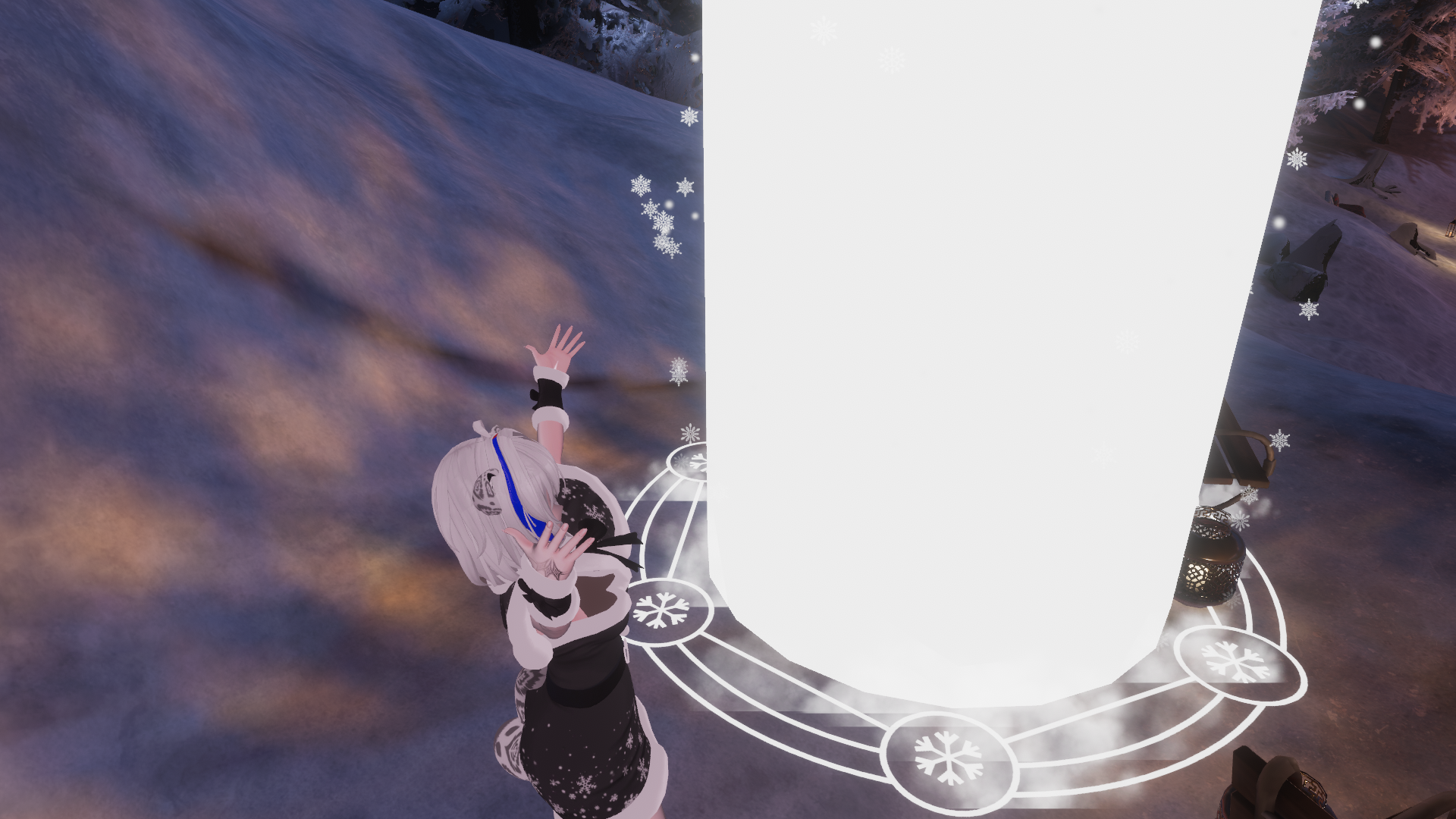 Snow Avatar Particles (VRCFURY) - colourdesign - BOOTH