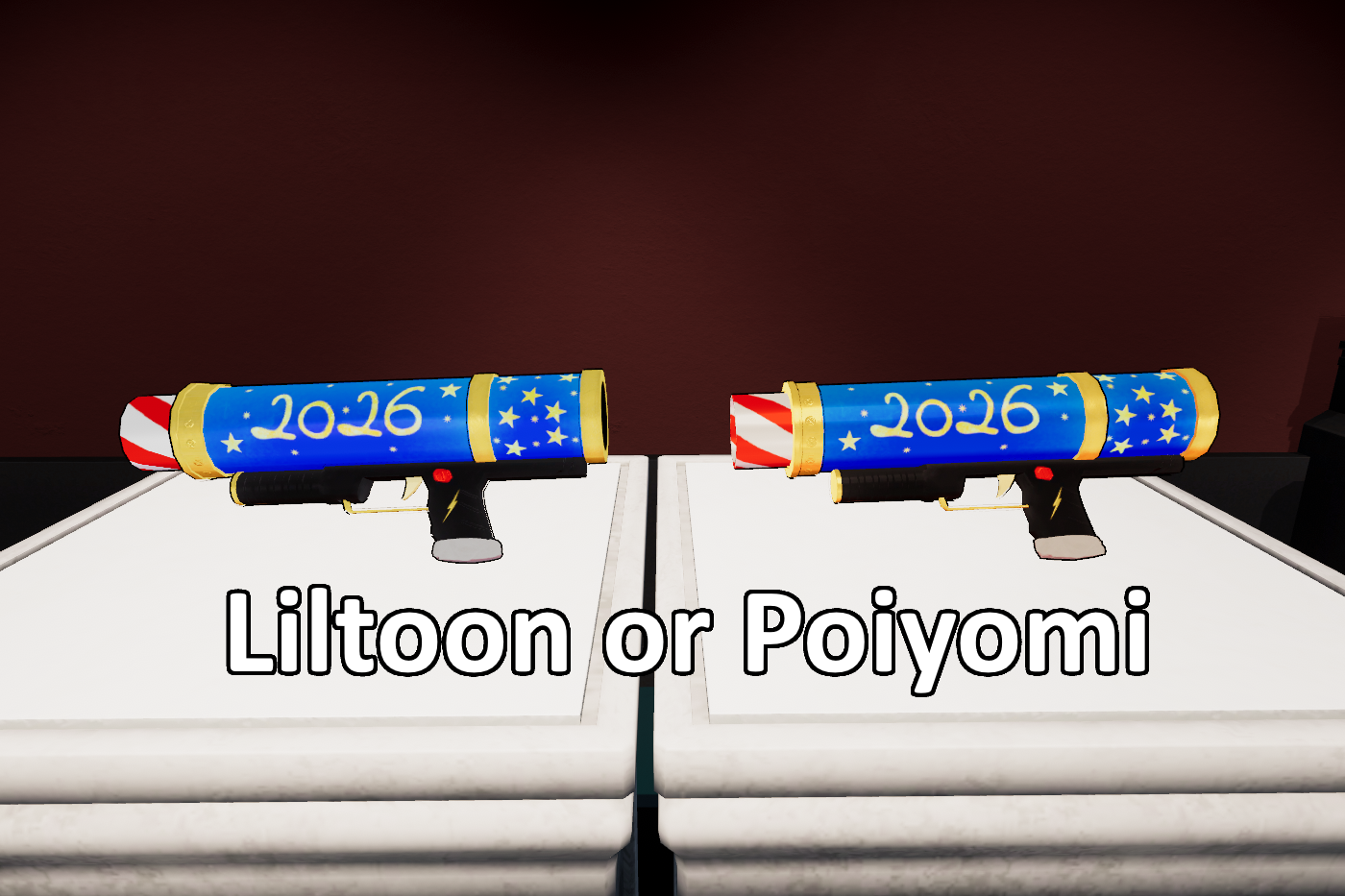 Firework gun! New year props 2026! Sparklers! (VRCFURY) - colourdesign ...