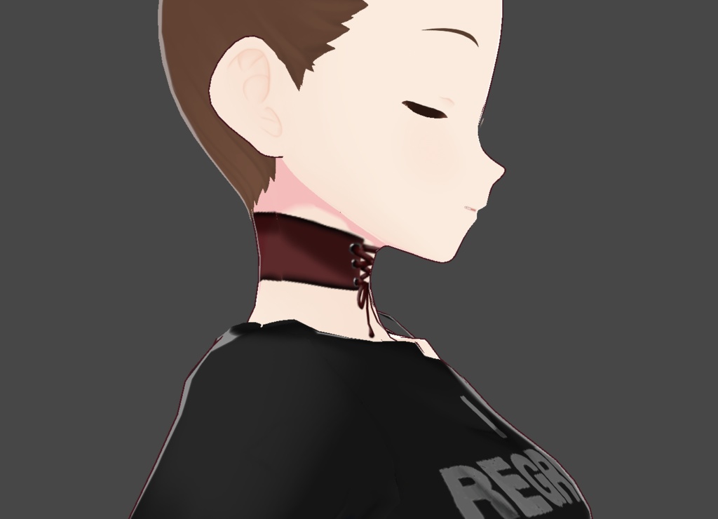 Leather collar - nonashop - BOOTH