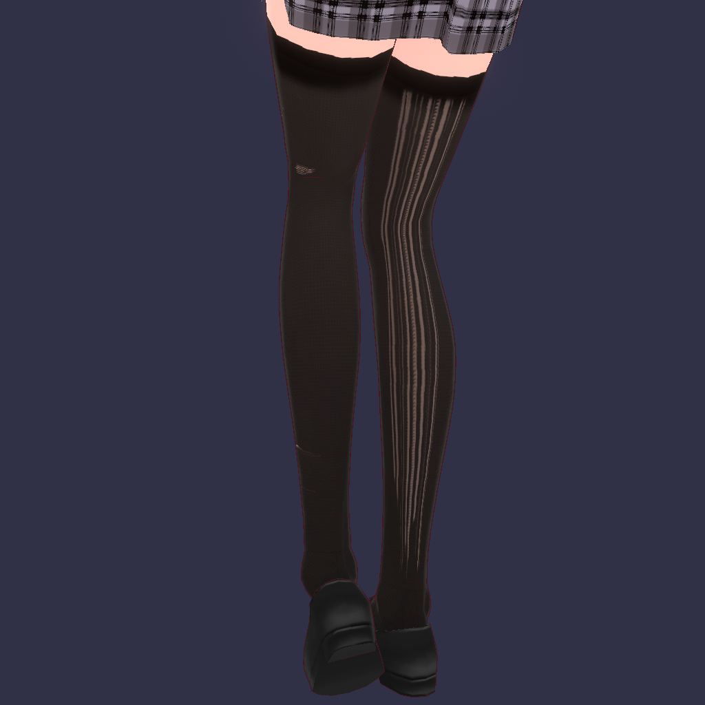 Free VRoid Ripped Tights - nonashop - BOOTH
