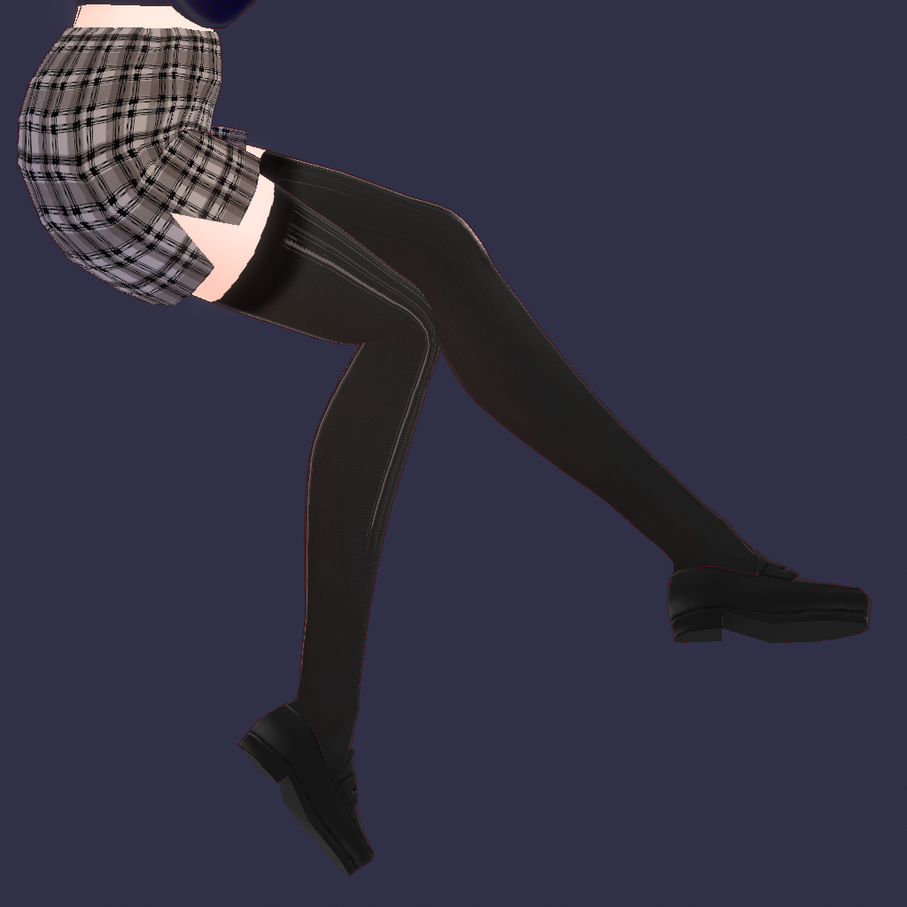 Free VRoid Ripped Tights - nonashop - BOOTH