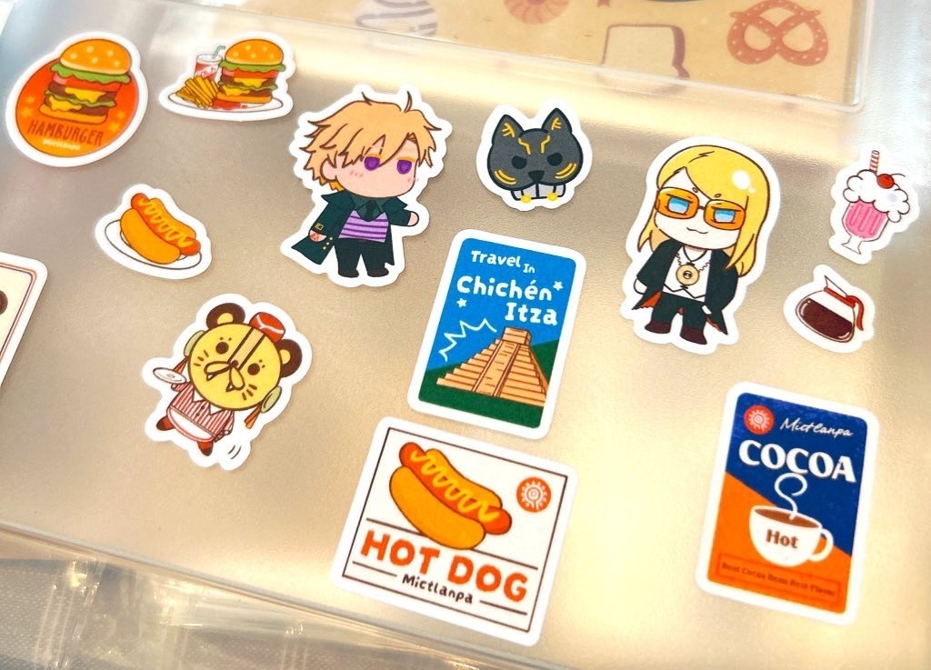 【FGO】LB7主従 A6 ステッカーシート - Shyu - BOOTH