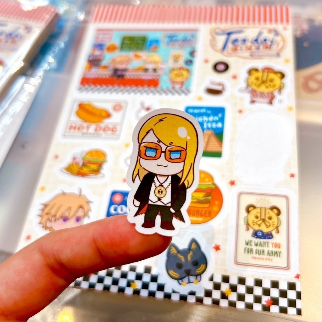 【FGO】LB7主従 A6 ステッカーシート - Shyu - BOOTH