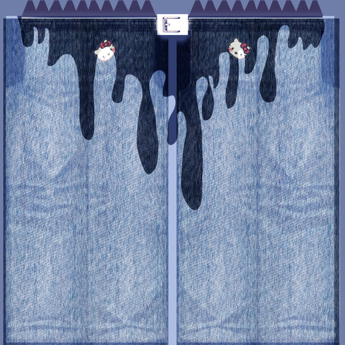 VRoid Clothes - Jeans Pants Bottoms 6 Pack - Venus Variation Designs ...