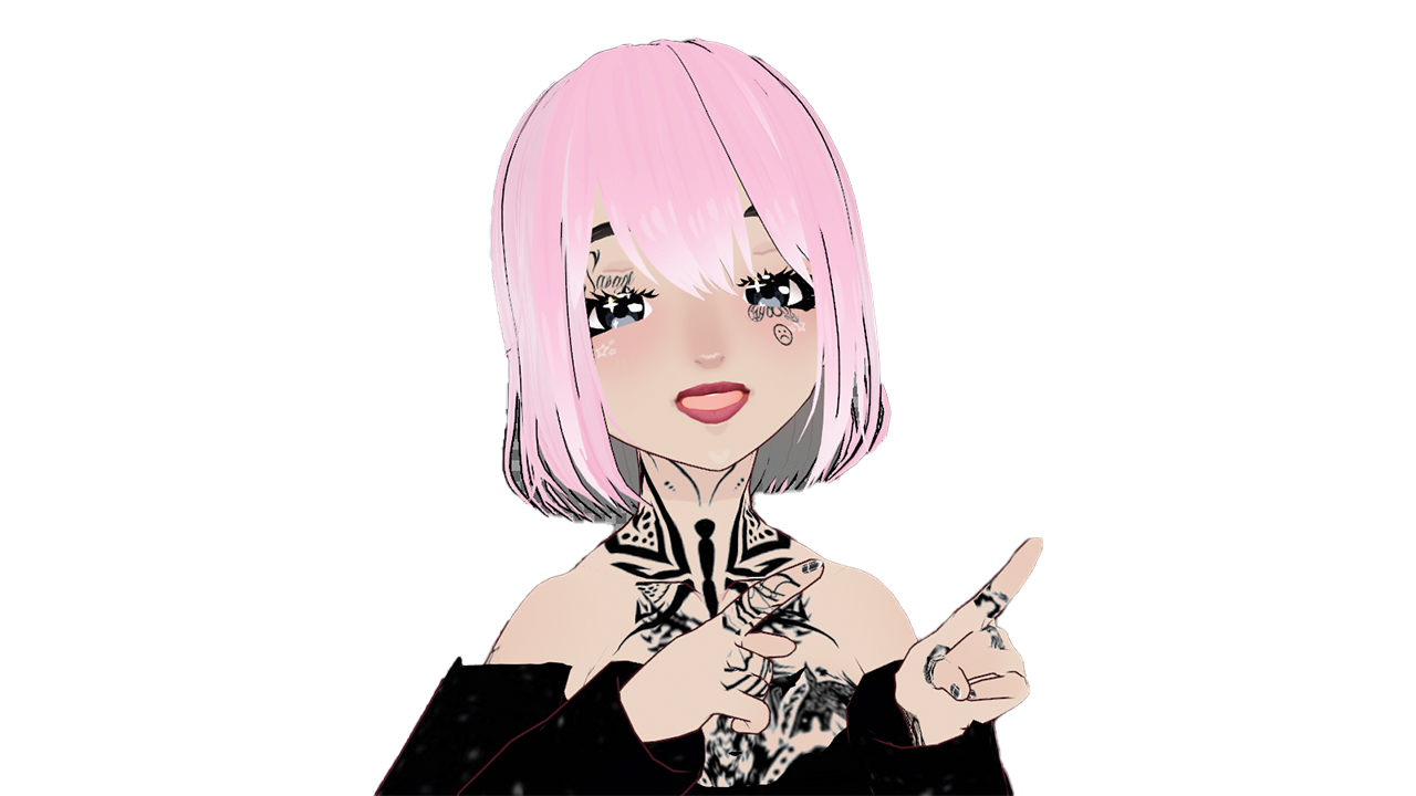 VRoid 3D Free Tattoos Pack - Venus Variation Designs - BOOTH