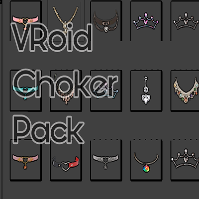 VRoid Chokers - 13 Pack! :O - Venus Variation Designs - BOOTH