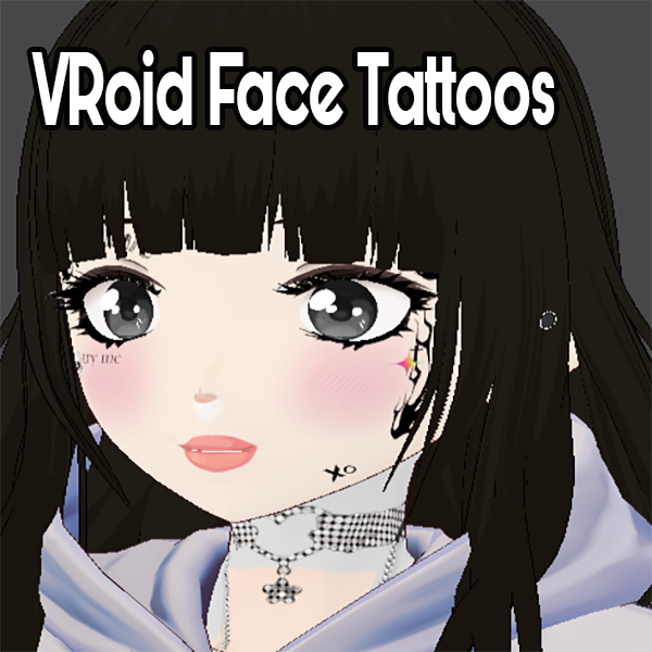 Free - VRoid Body Tattoos - Pack 1 - Venus Variation Designs - BOOTH