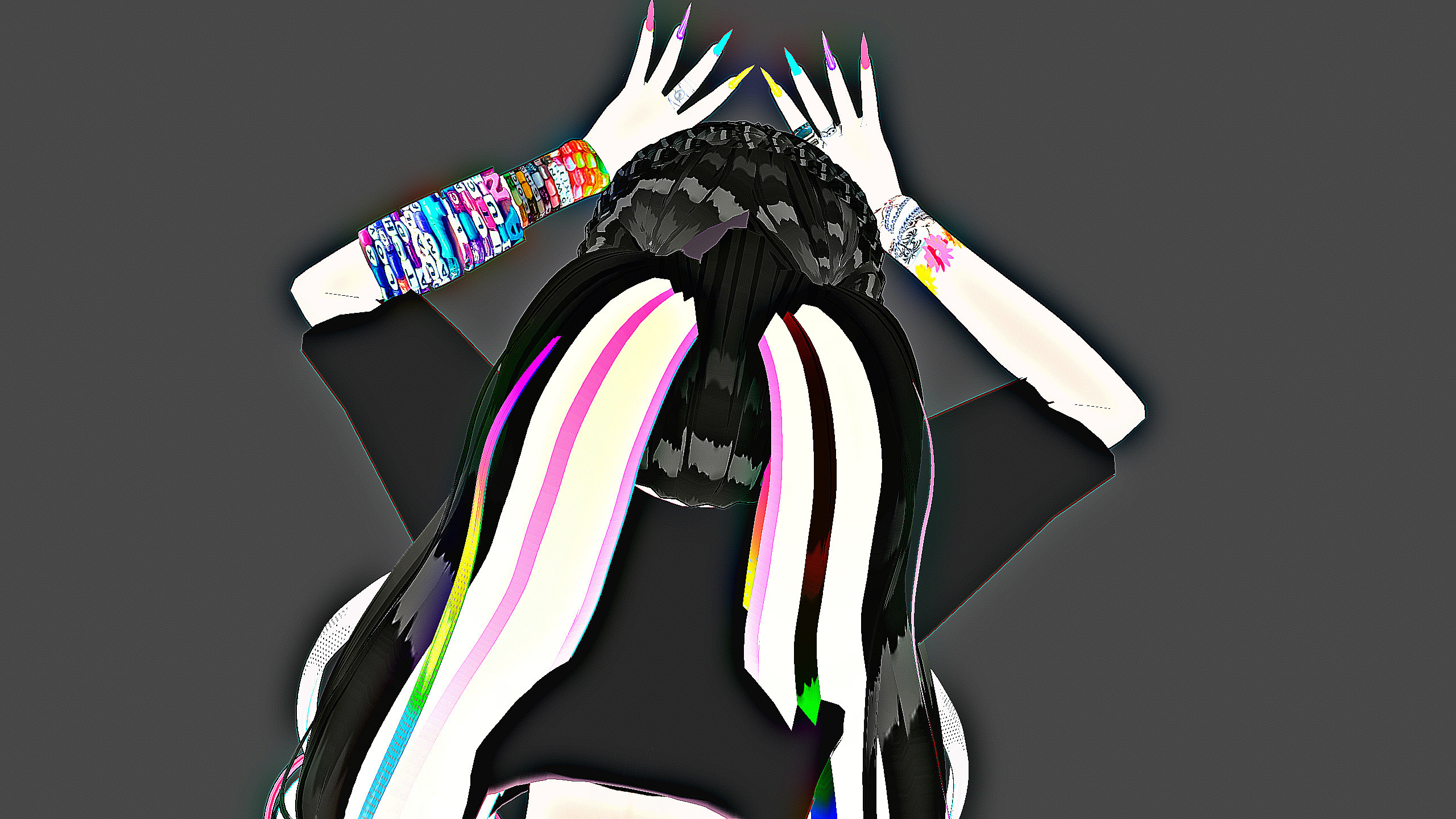 VRoid Nails and Nail Polish | FREE Long Nails 4 Set - Venus Variation ...