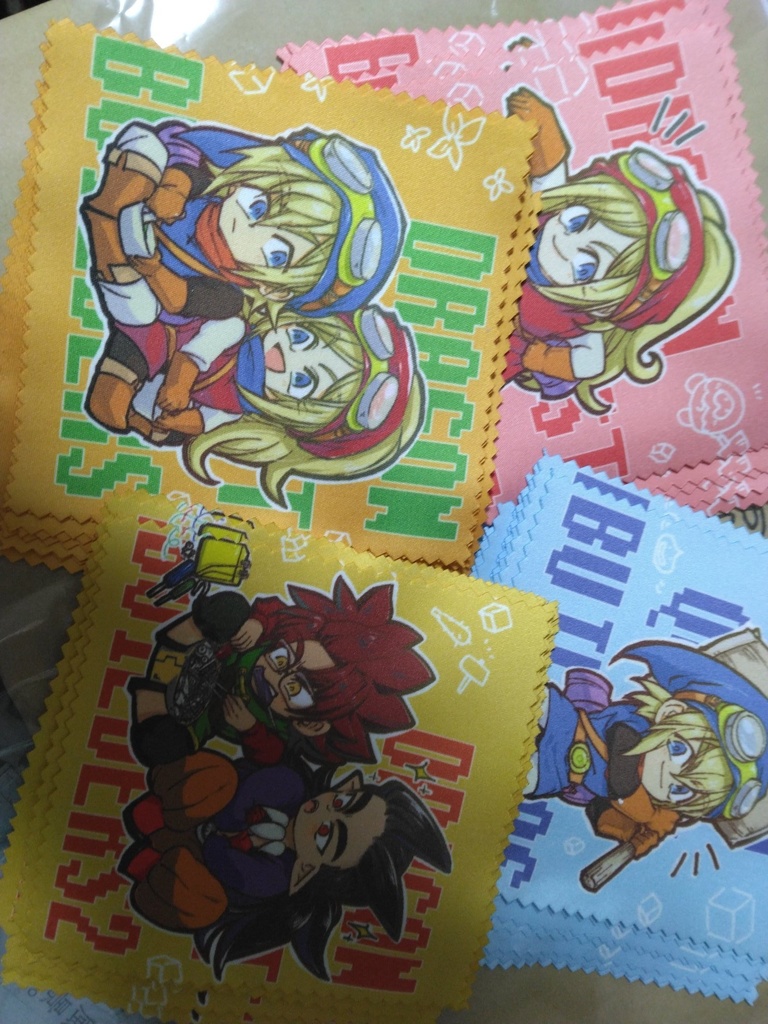 DQB1のビルドくん めがねふき - たつはんち - BOOTH