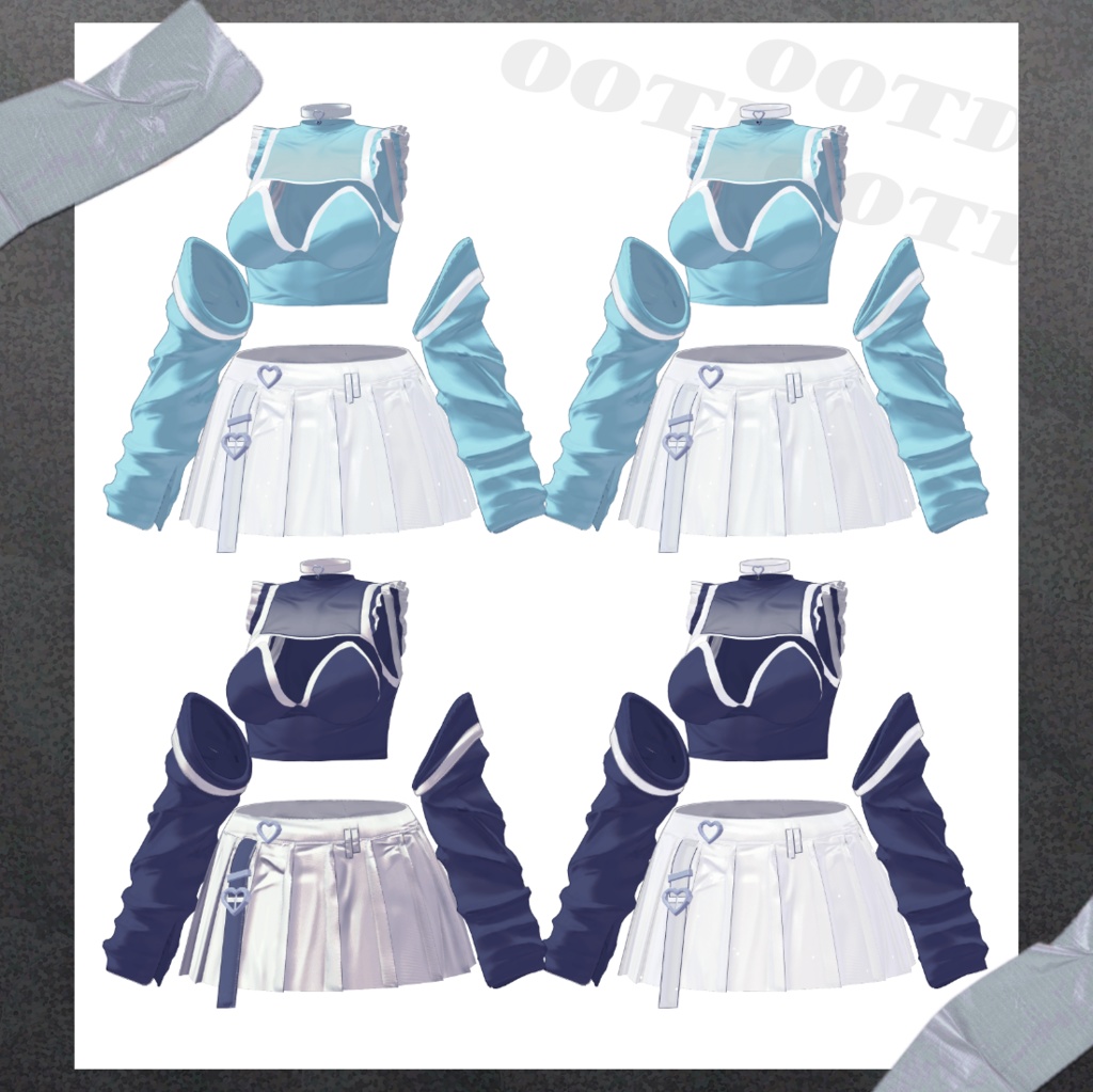 【PB対応】 Heart signal [Selestia, Kikyo, Shinra] - #OOTD - BOOTH