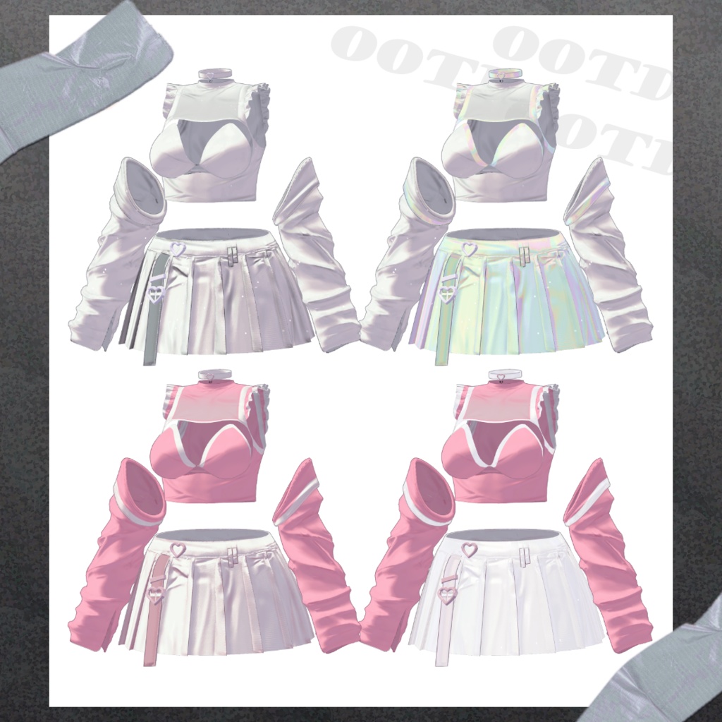 【PB対応】 Heart signal [Selestia, Kikyo, Shinra] - #OOTD - BOOTH