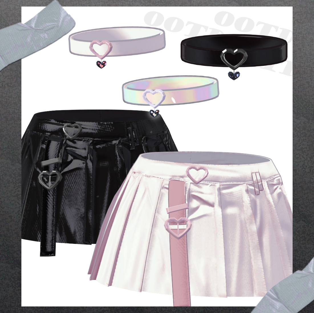 【PB対応】 Heart signal [Selestia, Kikyo, Shinra] - #OOTD - BOOTH