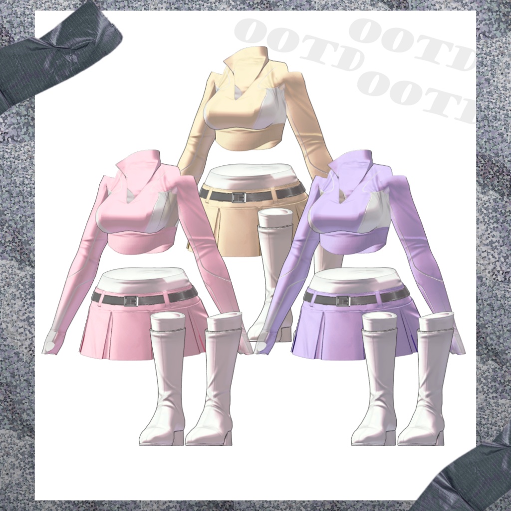 【PB対応】 Cybercore [Selestia, Kikyo, Shinra] - #OOTD - BOOTH