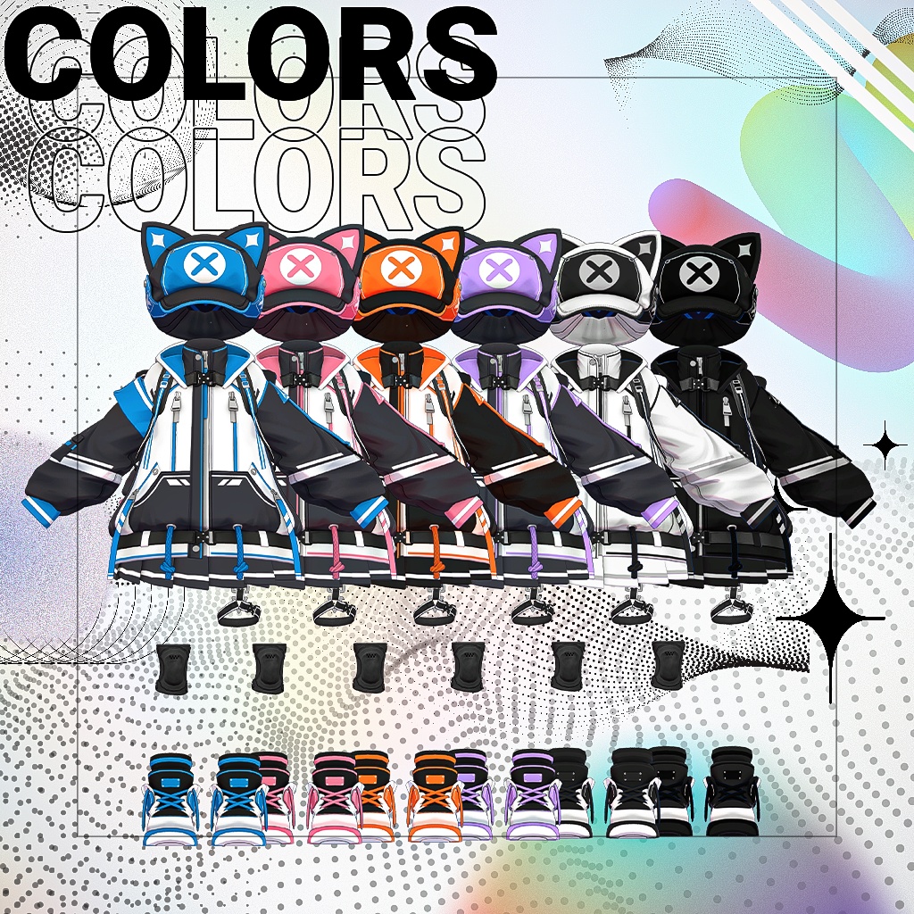 [Karin] CAT TECHWEAR - ZDE - BOOTH