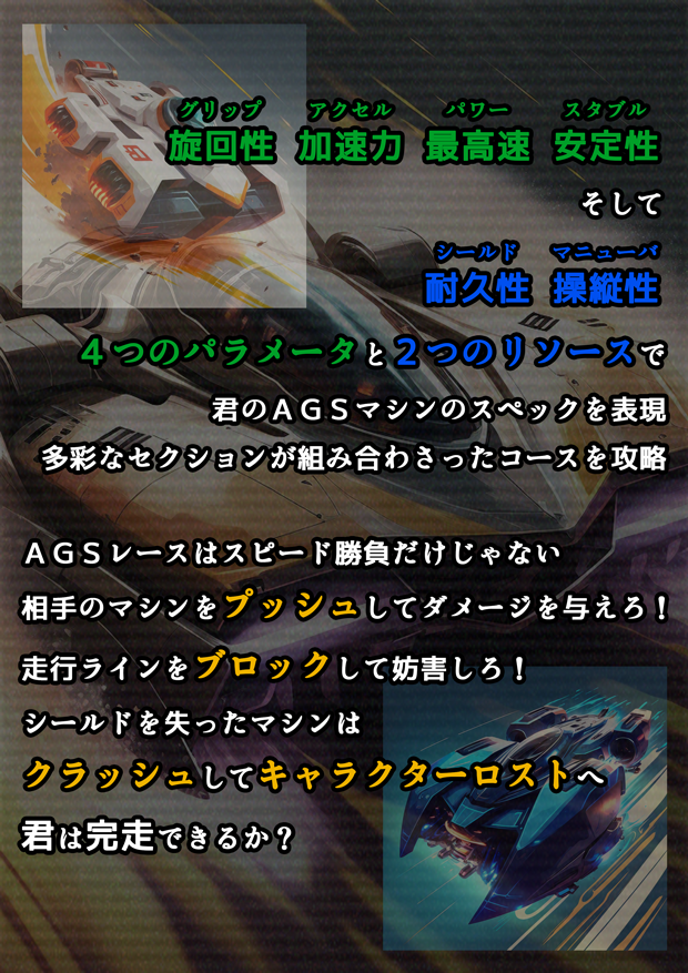 『Double Charger 44』対戦型SFレースTRPG AGS4.42 - イサエギン TRPG Shop - BOOTH