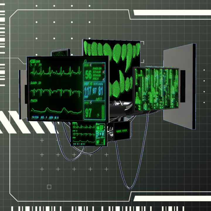 【3Color】Neon Monitor Halo - AquaPixel - BOOTH