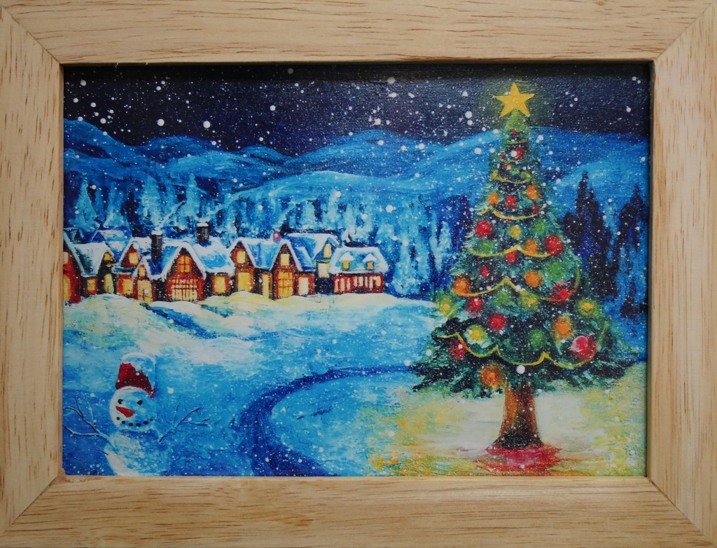 ポスターカード2L【クリスマス村】 - arashi1783 - BOOTH