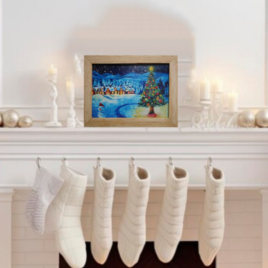 ポスターカード2L【クリスマス村】 - arashi1783 - BOOTH