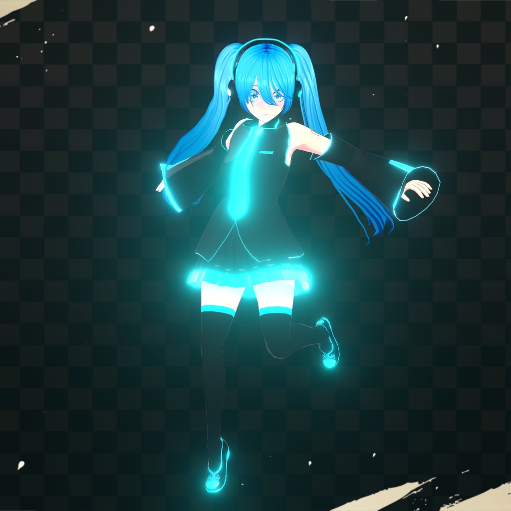 Hatsune Miku VROID VRM Model - Hitto´s Shop Nd Stuff - BOOTH