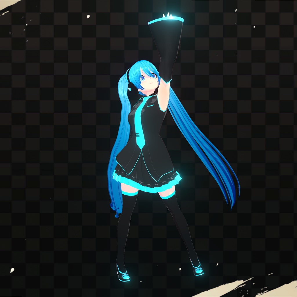 Hatsune Miku VROID VRM Model - Hitto´s Shop Nd Stuff - BOOTH