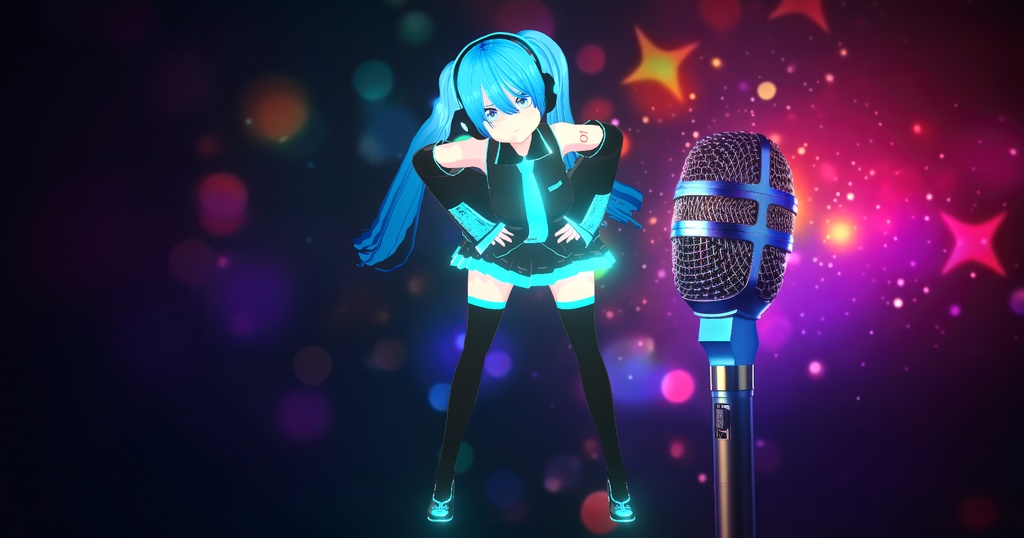 Hatsune Miku VROID VRM Model - Hitto´s Shop Nd Stuff - BOOTH