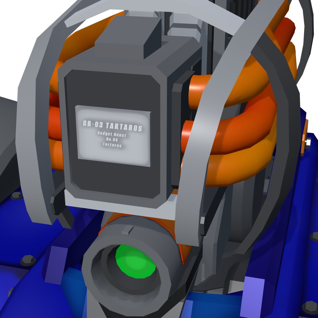 Gadget Beast No.03 TARTAROS[cluster][VRChat][Quest]対応 - shionの趣味部屋 - BOOTH
