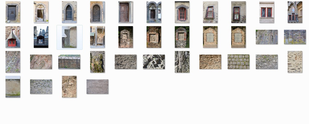 ドイツの城・街素材集 【分割販売】-第2パート- - Arbuscule - BOOTH