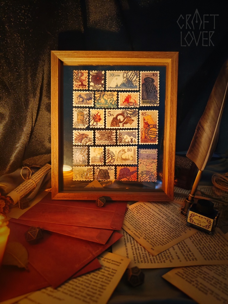 クトゥルフ切手 - craftlover-手芸恋人 - BOOTH