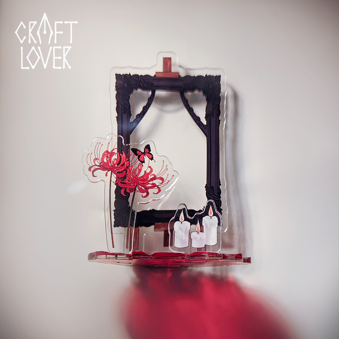 【君への肖像】アクリルPCカードホルダー - craftlover-手芸恋人 - BOOTH