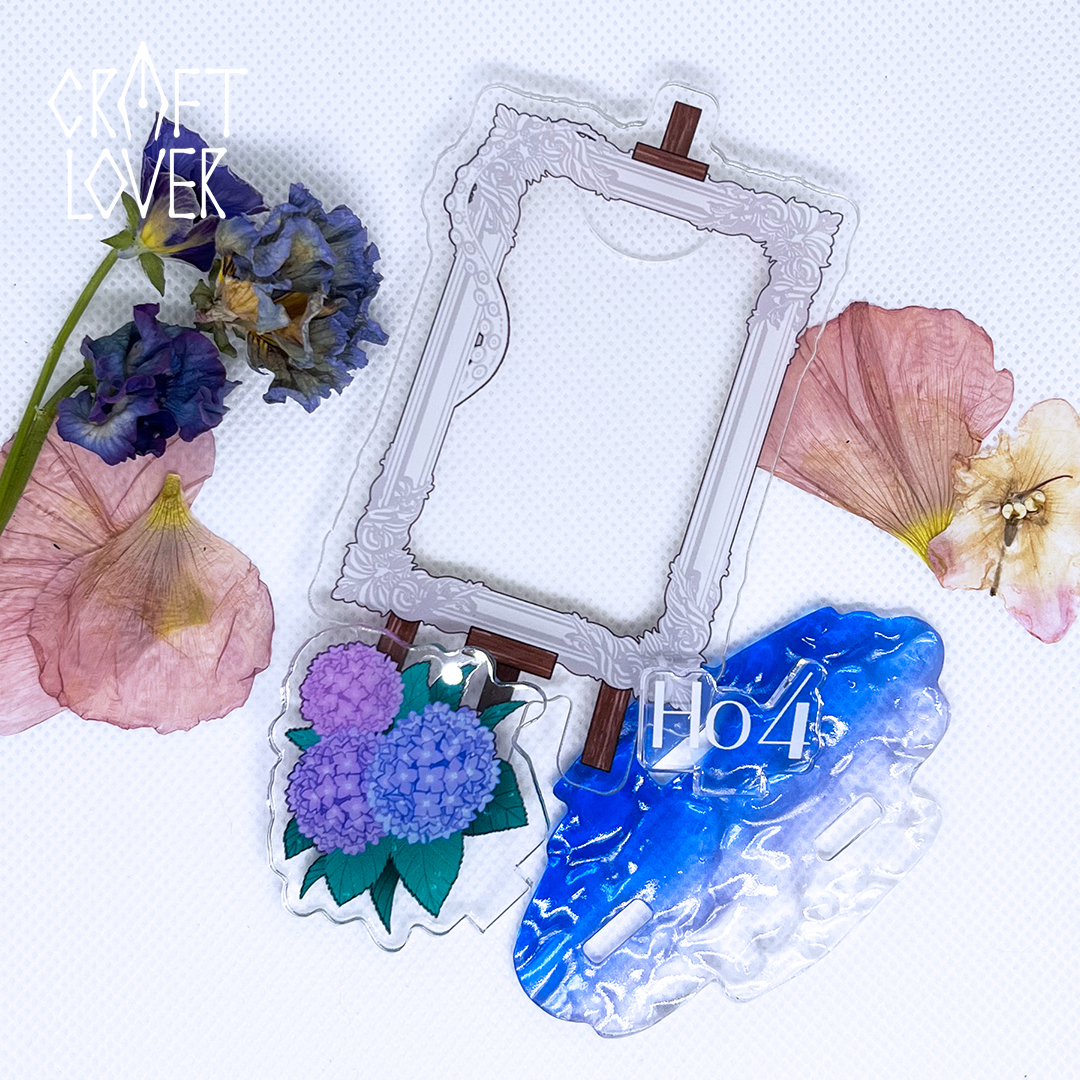 【君への肖像】アクリルPCカードホルダー - craftlover-手芸恋人 - BOOTH