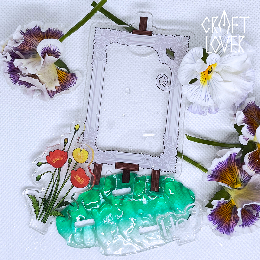 【君への肖像】アクリルPCカードホルダー - craftlover-手芸恋人 - BOOTH