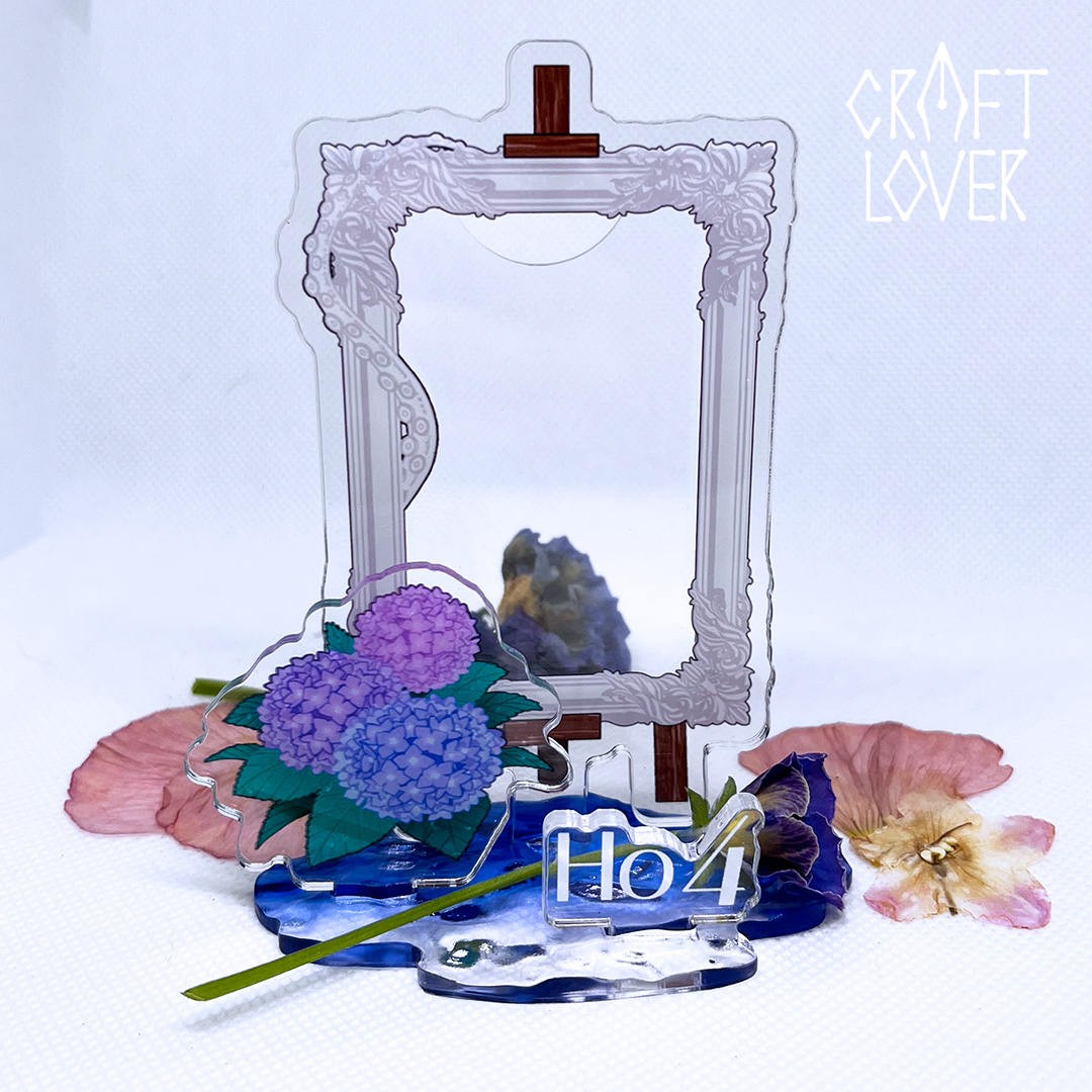 【君への肖像】アクリルPCカードホルダー - craftlover-手芸恋人 - BOOTH