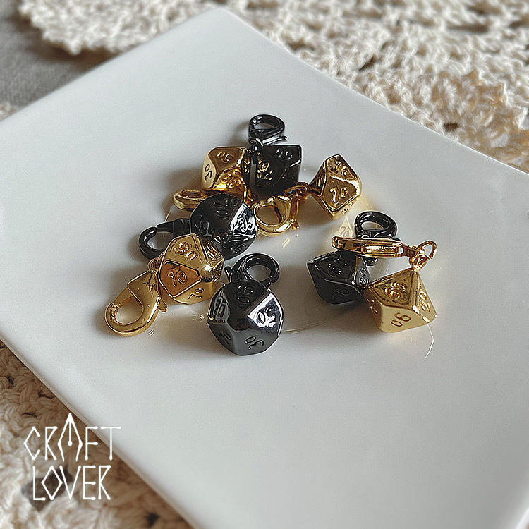 20面ダイスのストラップ - craftlover-手芸恋人 - BOOTH