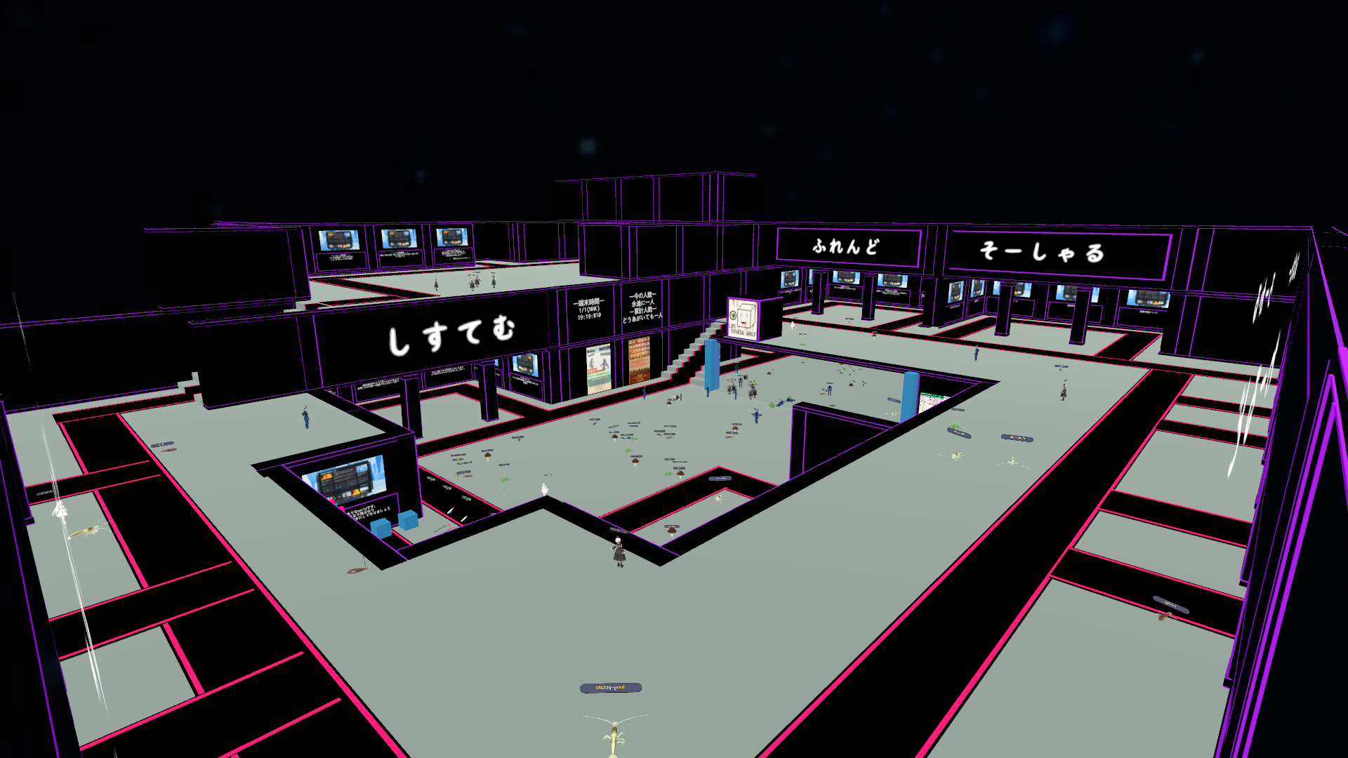 【VRChat】JPチュートリアルワールド 再現3Dモデル【作者公認】 - ハクセキセレクション - BOOTH