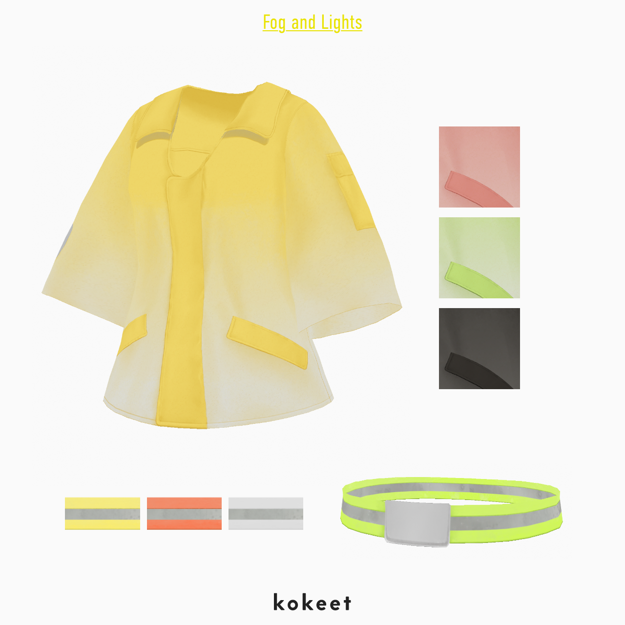 Fog and Lights #VRoid #kokeet - kokeet - BOOTH