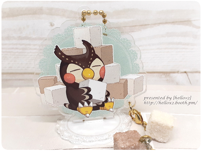 フータと角砂糖のアクリルフィギュア - hello×2 - BOOTH