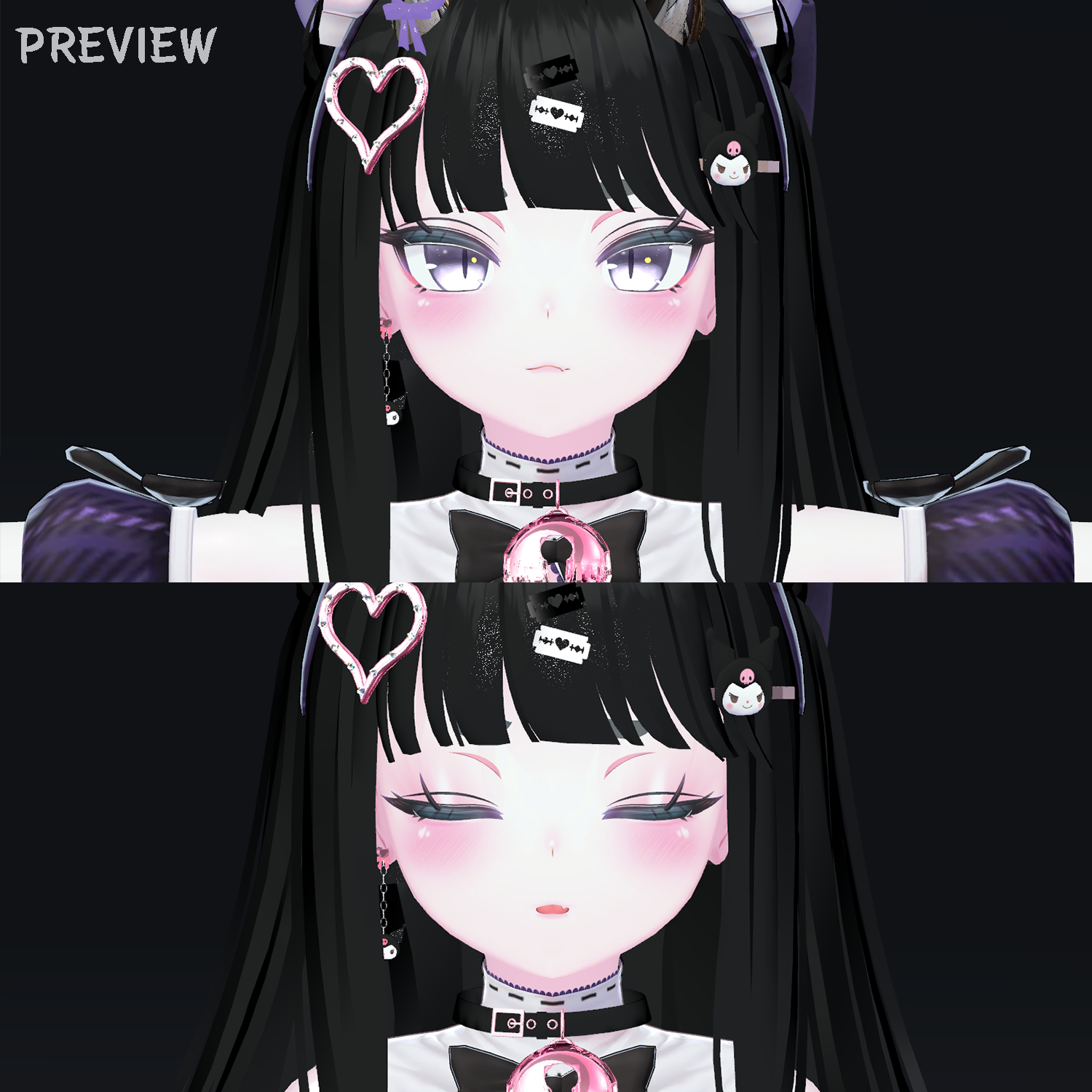 【竜胆専用】Rindo Bishoujo Makeup Texture 竜胆美少女メイク テクスチャ - licca77 - BOOTH
