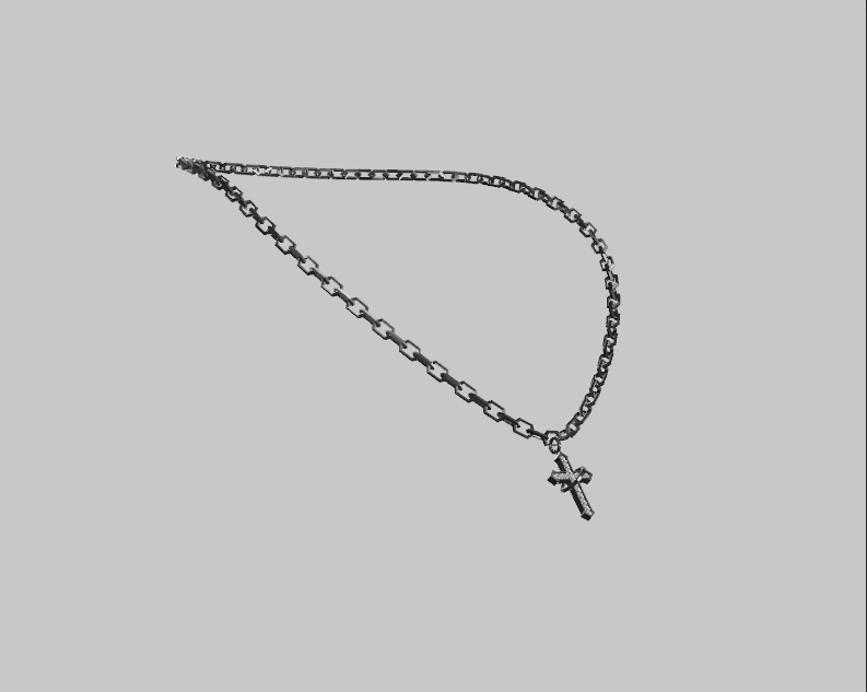 VRchat Cross Necklace - hav - BOOTH