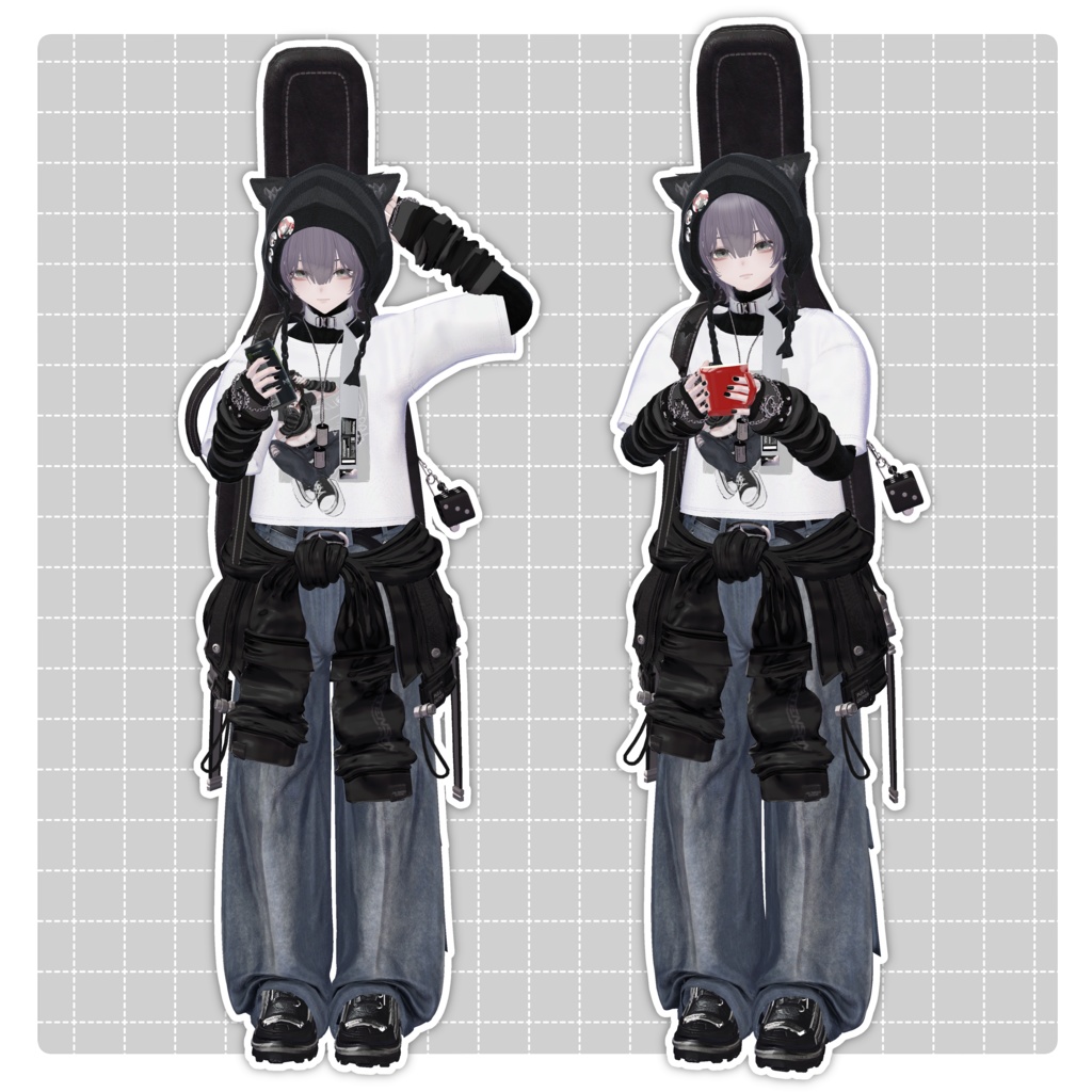 【無料/FREE】ポーズアニメーション集（7） - めりPOSITORY - BOOTH