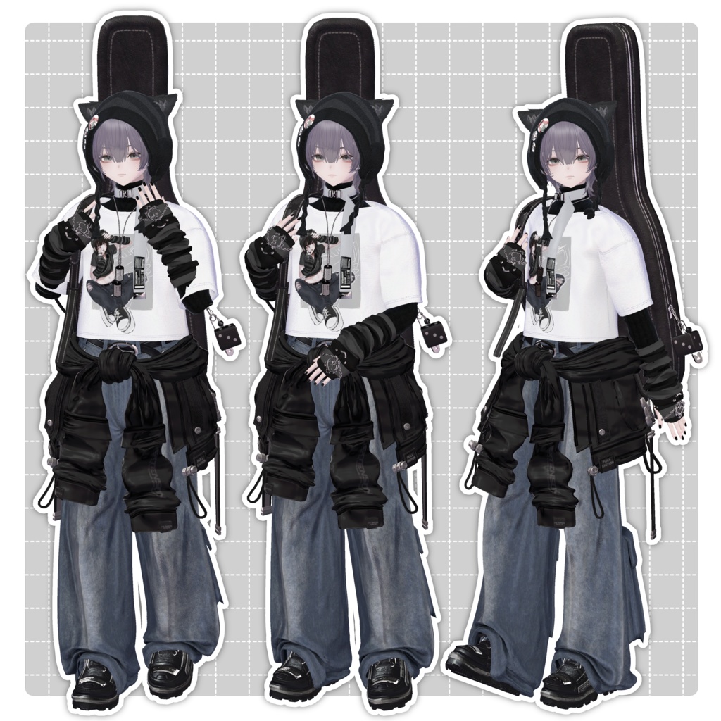 【無料/FREE】ポーズアニメーション集（7） - めりPOSITORY - BOOTH