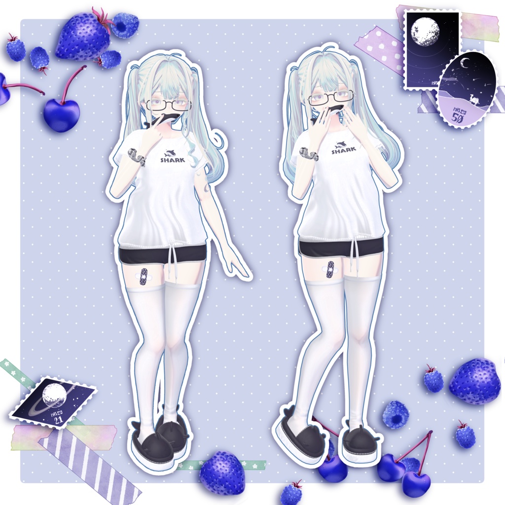 【無料/FREE】ポーズアニメーション集（5） - めりPOSITORY - BOOTH