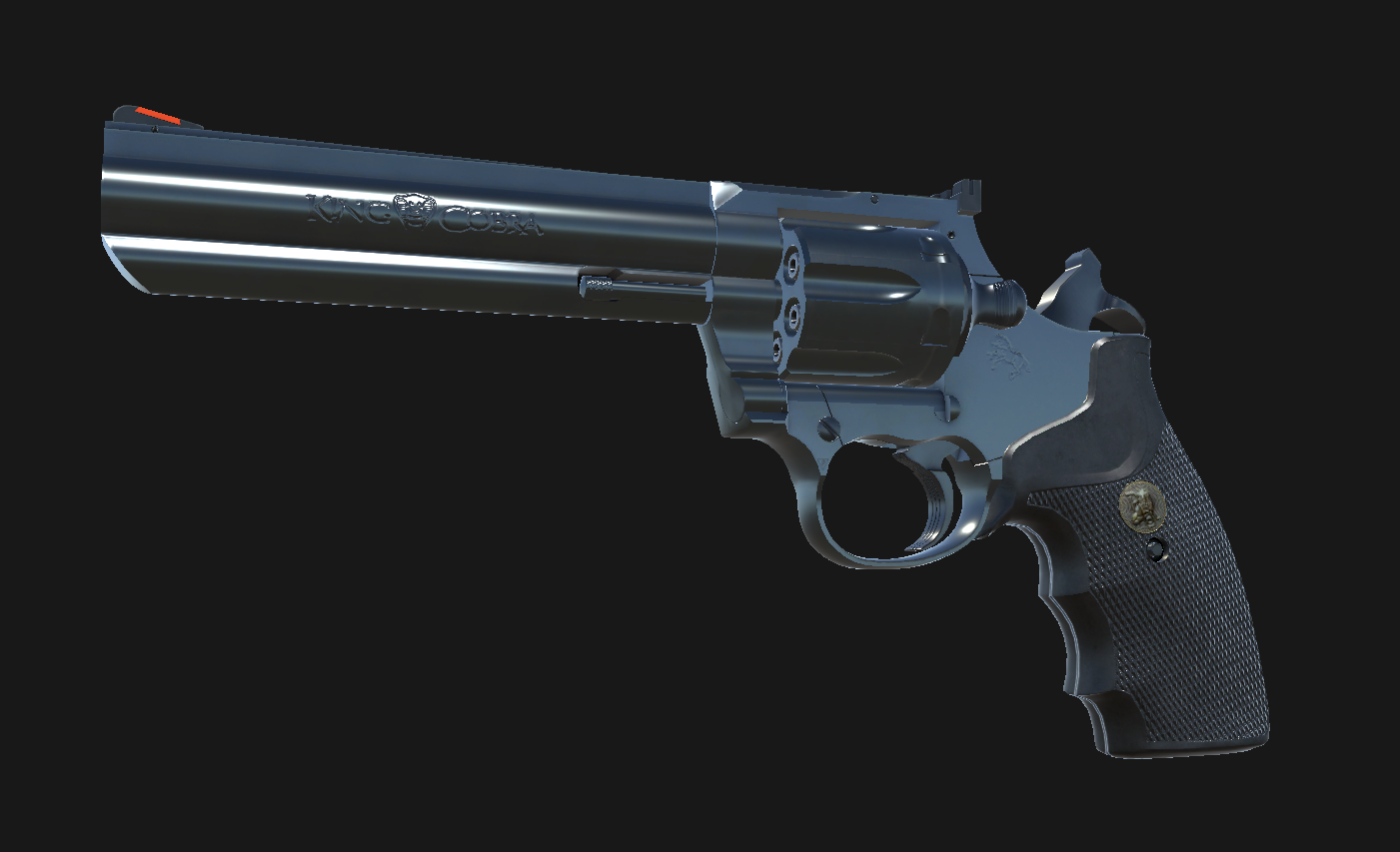 【VRChat想定】Colt King Cobra .357 Magnum - #ATGunWorks - BOOTH