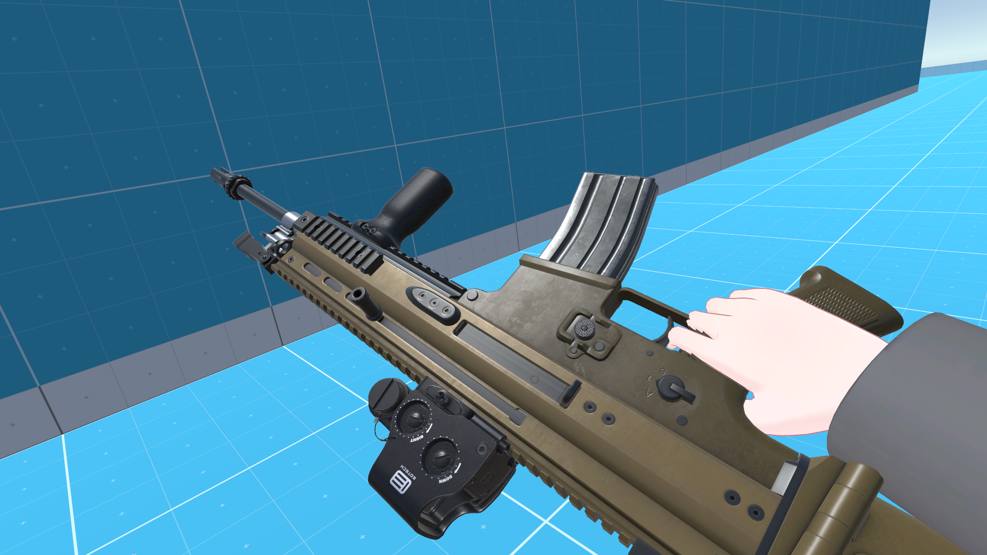【VRChat想定】FN SCAR-L - #ATGunWorks - BOOTH