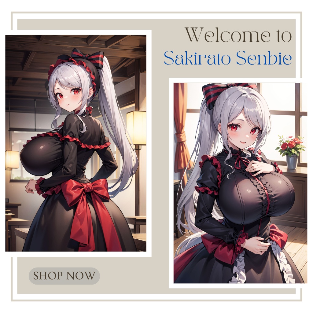 [4K image] Shalltear Bloodfallen (139P) - Sakirato Shop - BOOTH