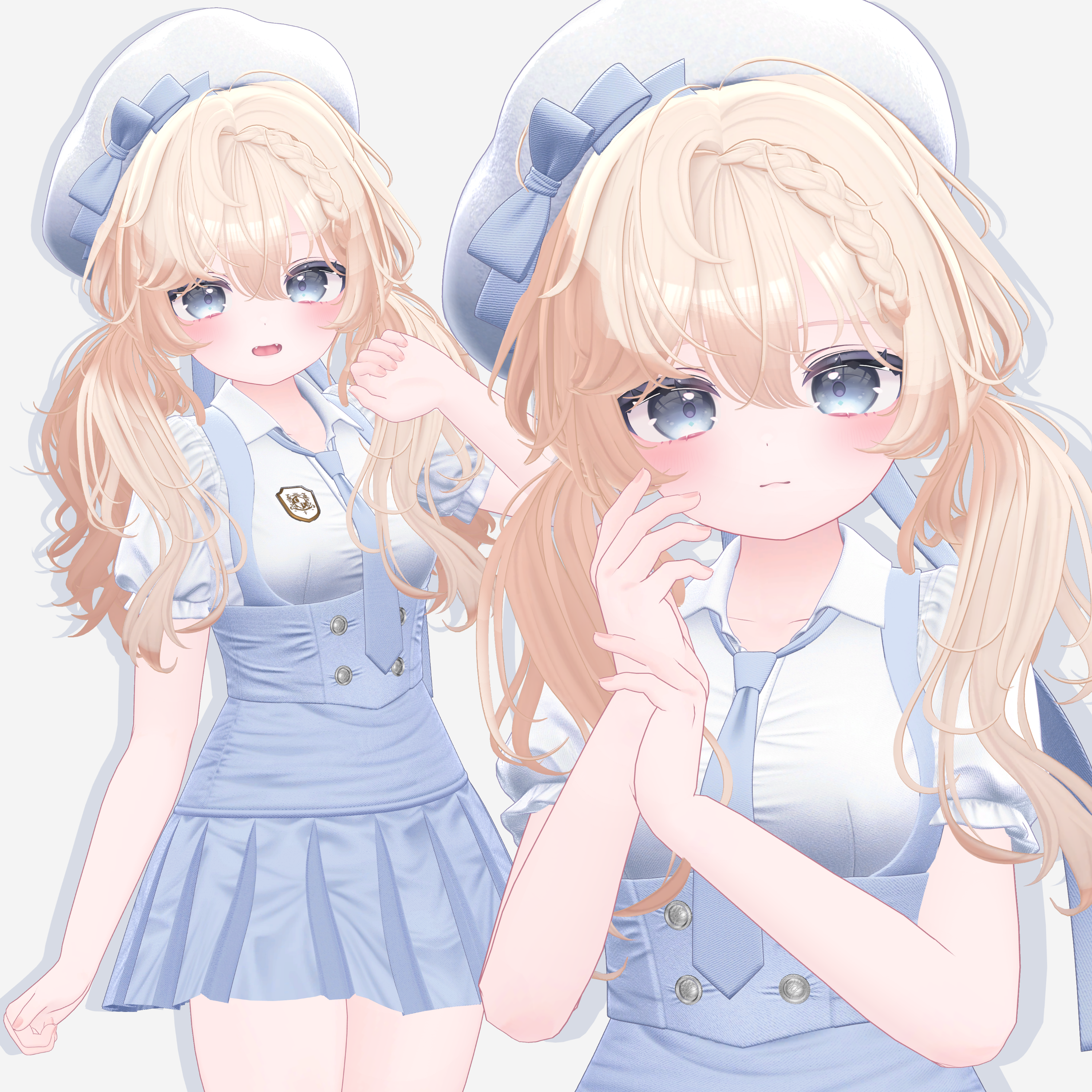 【9 avatars】【VRC Hair】♥ Muffin_Hair ♥ - Nanaha - BOOTH