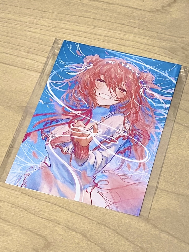 「結」A6ポストカード - ももまのお店 - BOOTH